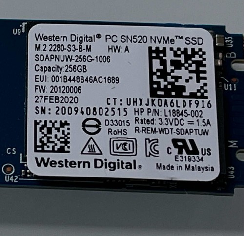 Western Digital - PC - SN520 - NVMe SSD M.2 2280 - Solid State Drive ...