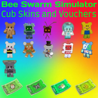 Bee Swarm Simulator - Cub Skin and aVoucher Shop | eBay