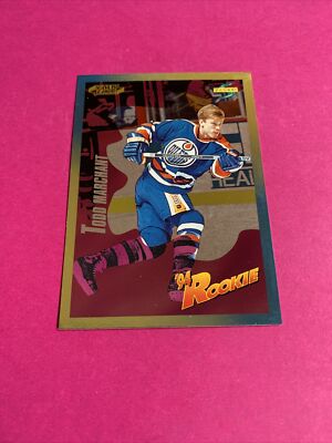 🐶 1994-95 Score Hockey Gold Line #226 Todd Marchant Edmonton Oilers | eBay