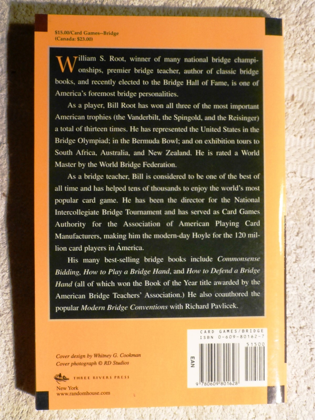 William Root The ABCs of Bridge Clear Up-to-Date Instruction on ...