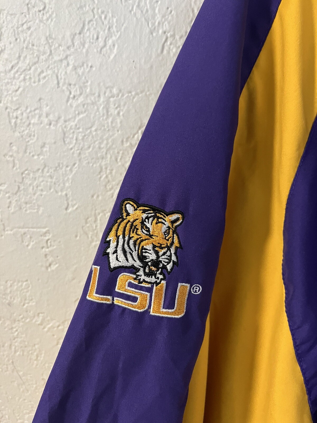 LSU Tigers Colosseum Athletics Pullover Windbreaker Size Large | eBay