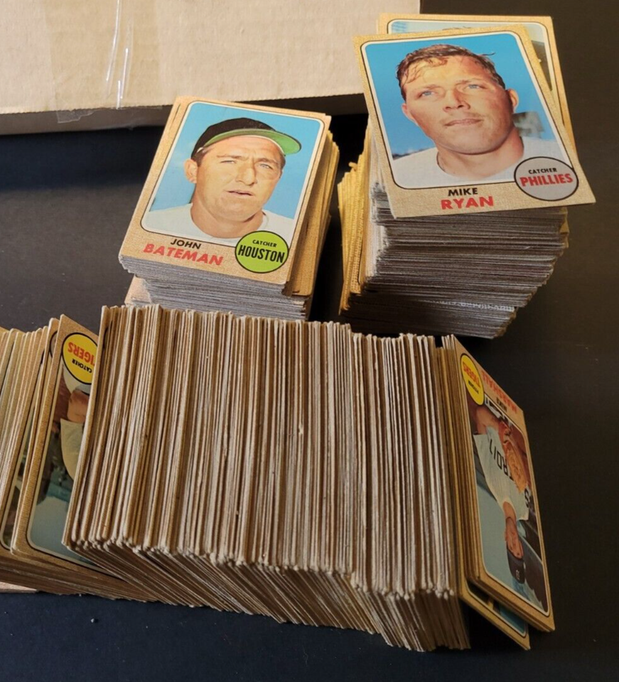 1968 Topps Baseball Card Set Builder Lots - 36 Different - Great ...