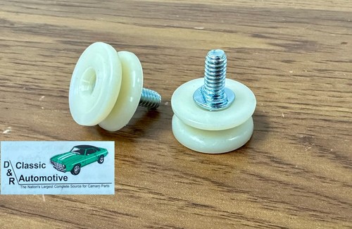 Quarter Window Roller Pair 67-69 Camaro Firebird 68-72 Chevelle Nova ...