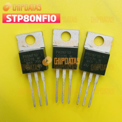10PCS P80NF10 STP80NF10 TO-220 IC #R10 | eBay