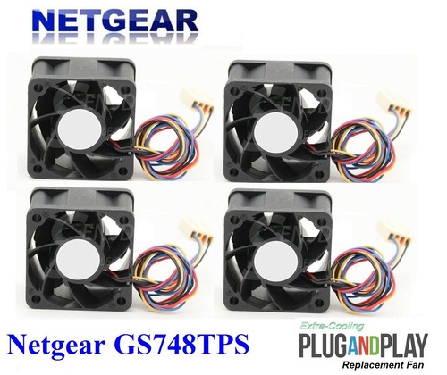 NetGear ProSafe (GS748TPS) 48-Ports External Switch Managed stackable ...