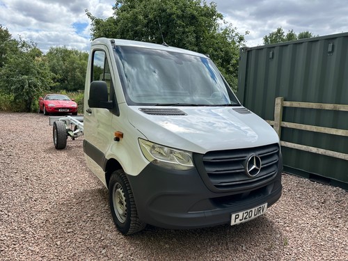 Mercedes Sprinter LWB CHASSIS CAB LUTON RECOVERY 2020 Euro 6 103K 1 ...