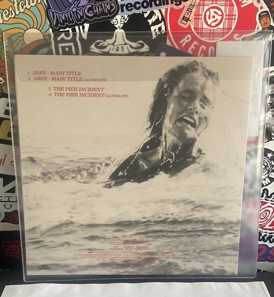 JAWS Selection & Studio Rarities NEW 10” CHUM RED SHARK BITE VINYL EP ...