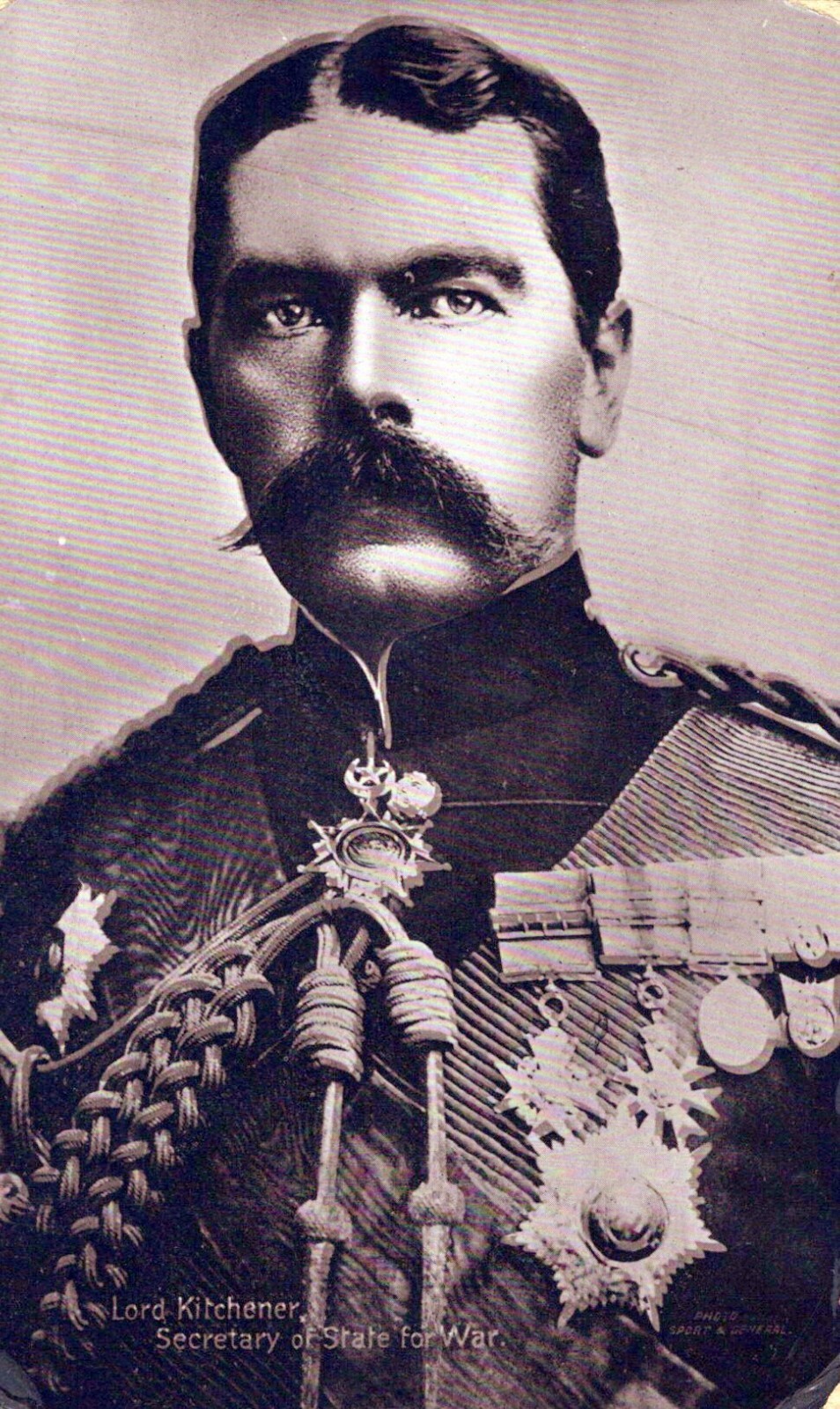 Vintage Postcard "Lord Kitchener Secretary of State for War" England ...