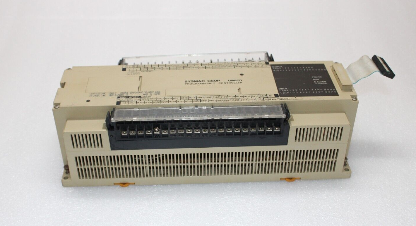 OMRON C60P C60P-CDT1-AE SYSMAC C60P SERIES PROGRAMMABLE CONTROLLER | eBay