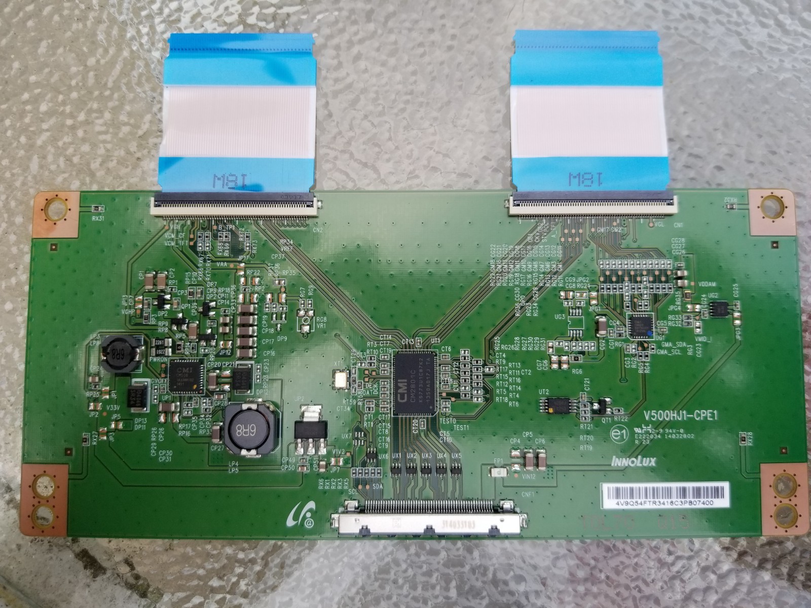 LG 50" TV. 50LB5900-UV T-CON Board V500HJ1-CPE1 | eBay