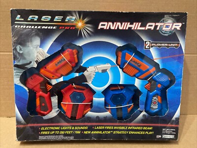 Laser Challenge Pro Annihilation - 2 Player Unit. Untested. | eBay UK