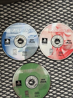 Galerians (Sony PlayStation 1 PS1) 3 Disc Set - DISCS ONLY | eBay