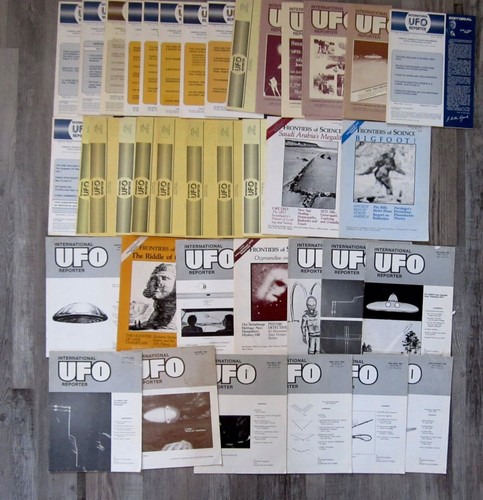 International UFO Reporter & Frontiers Of Science Magazines Dr. J ...