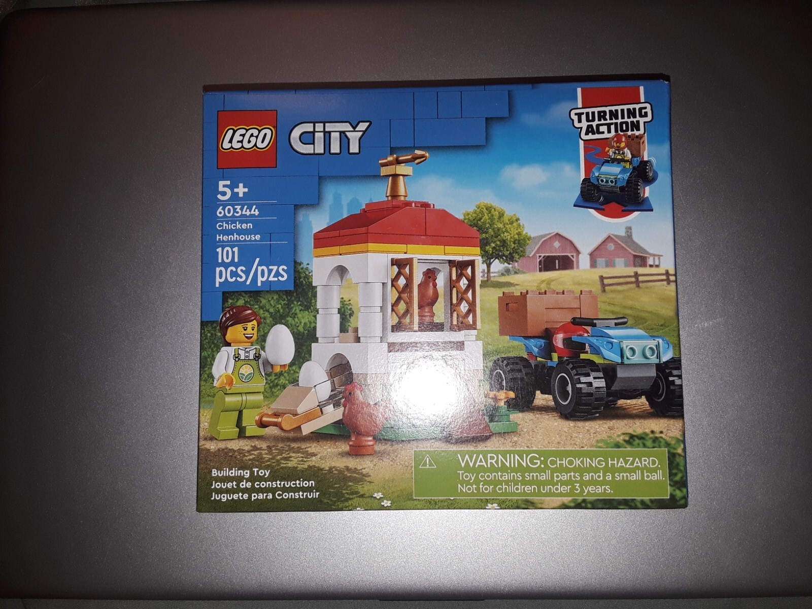 LEGO City 60344 Chicken Henhouse Building Set NEW/ SEALED/ FAST FREE ...