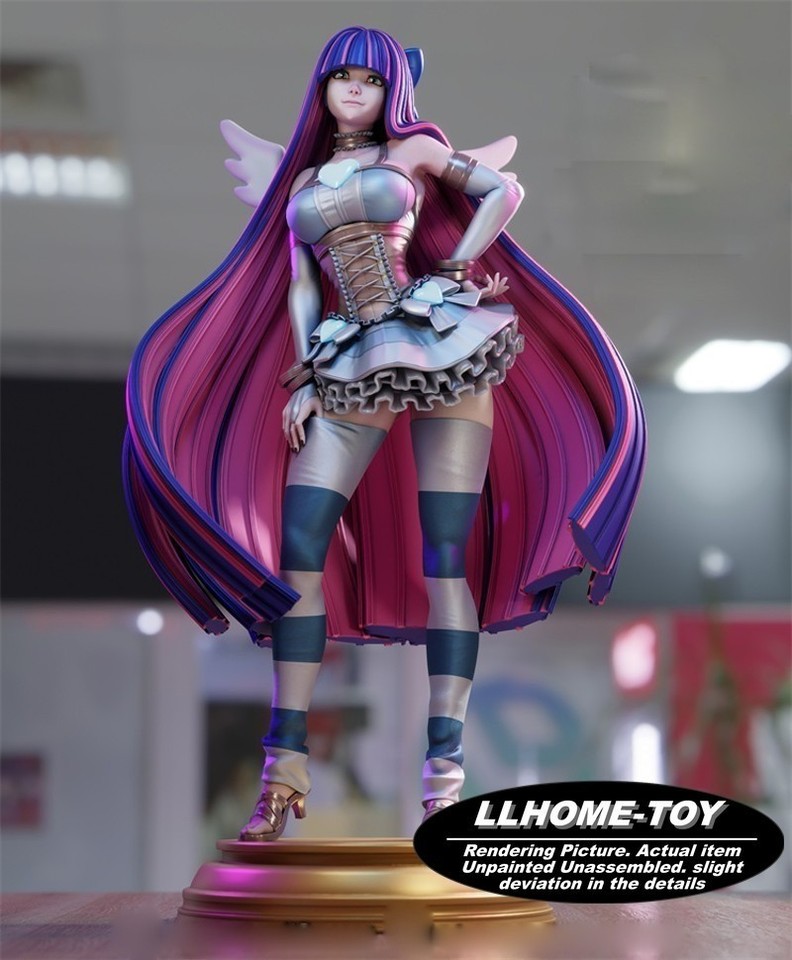 1/6 Stocking girl 3D Print Model Kit Unpainted Unassembled GK statue ...