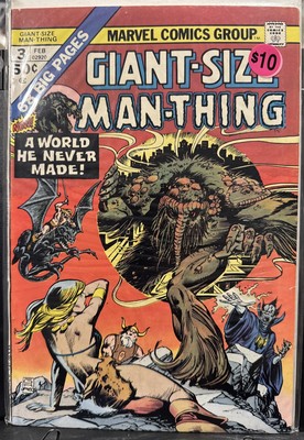 Giant-Size Man-Thing #3 (Marvel Comics February 1975) (J-11) | eBay