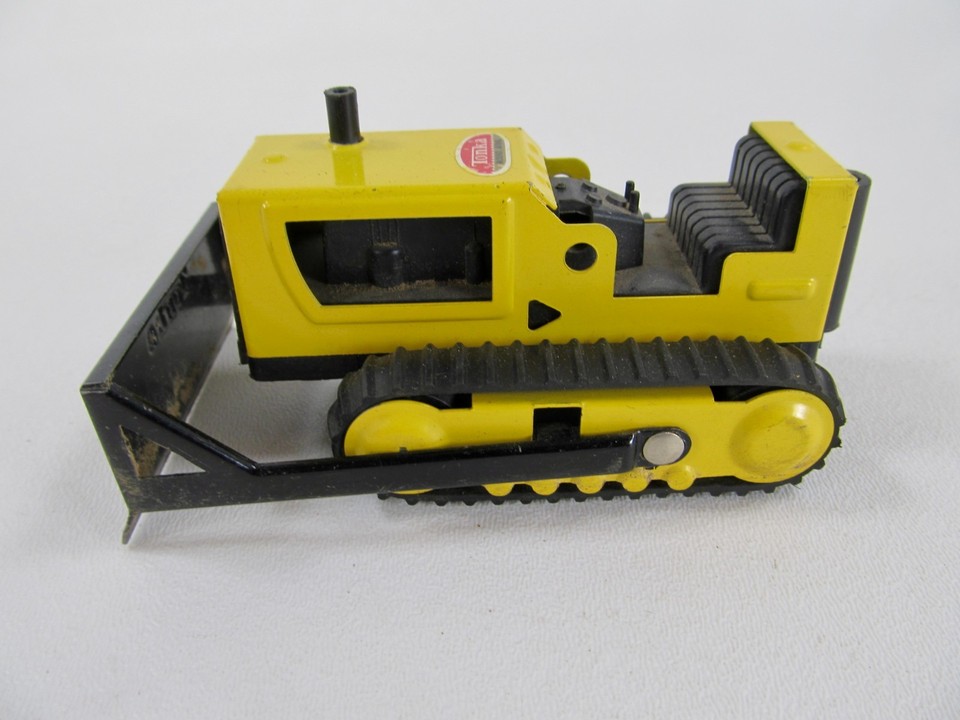 Vintage 1969 Tonka Toys - Tiny / Mini Tonka Yellow & Black Dozer | eBay
