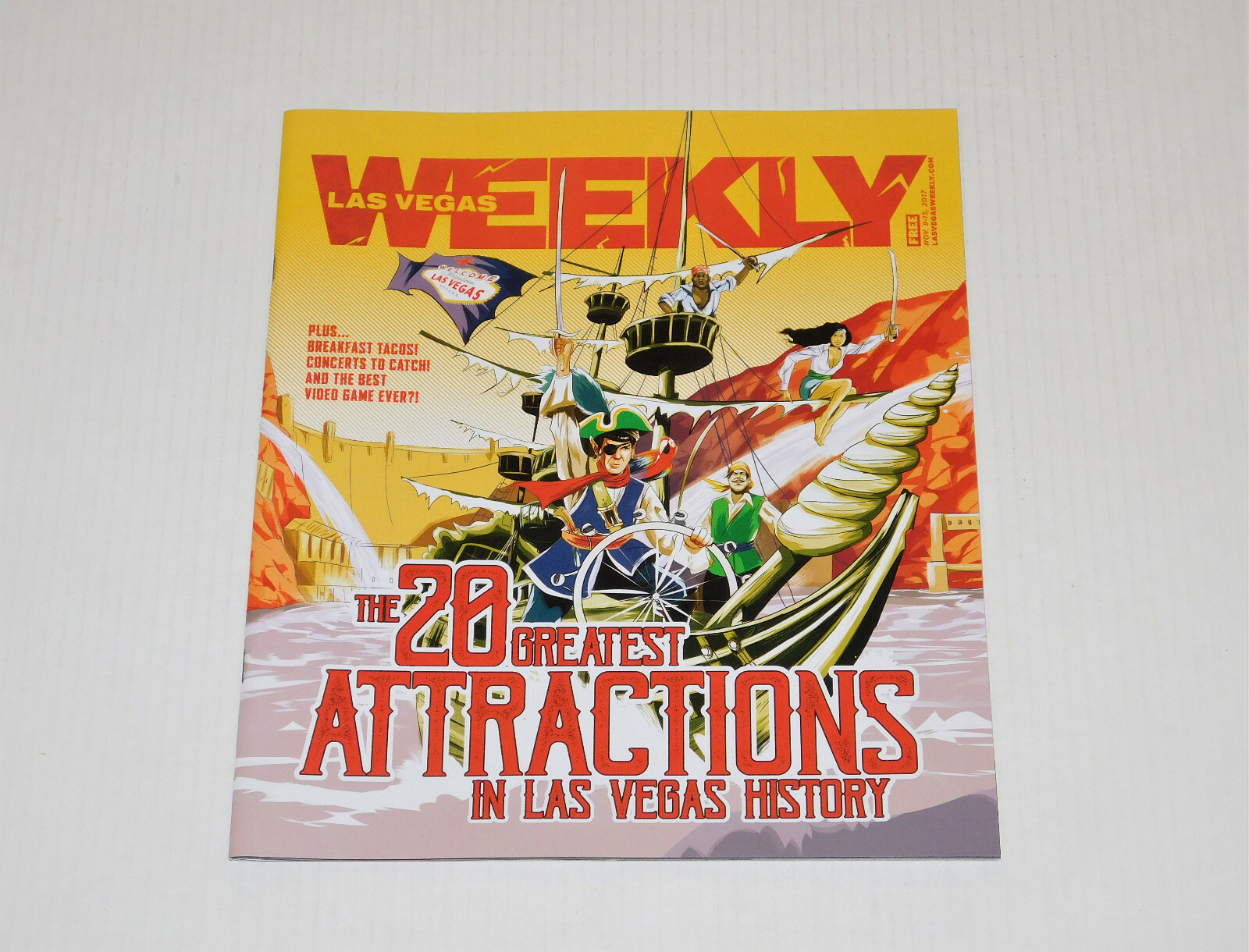 Las Vegas Weekly Magazine 2017 Issue - 20 Greatest Attractions In Vegas ...