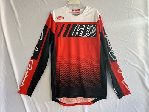 Troy Lee Designs TLD Mens GP Motocross Jersey Icon Black/Orange Small ...