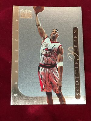 1999 Skybox Premium Majestic SCOTTIE PIPPEN #13 Houston Rockets (DC28 ...
