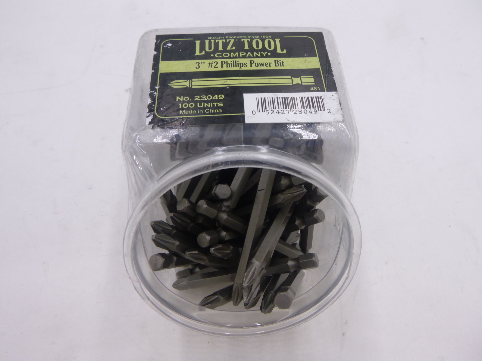 78 Pack Lutz Tool 23049 3" #2 Phillips Power Bit SEE DESC | eBay