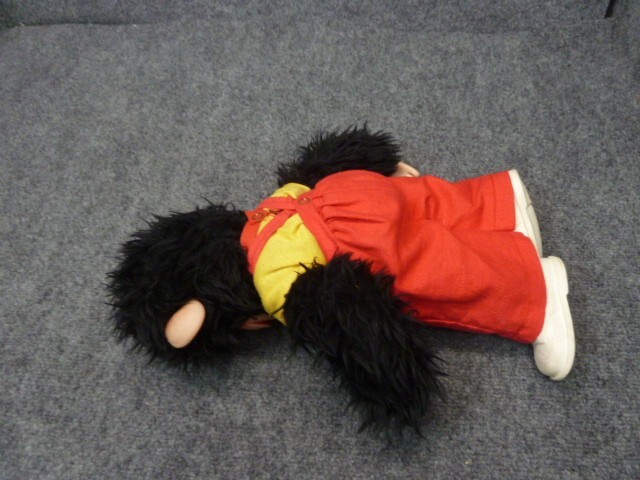 Vintage Zip The Monkey Rubber Face 16" Plush Doll Rushton Co. Zippy ...