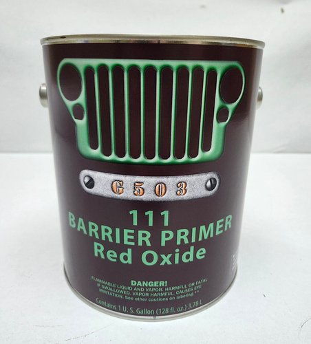 Jeep, Willys Ford, Dodge Red Oxide, Barrier III Paint (111-R) Primer ...