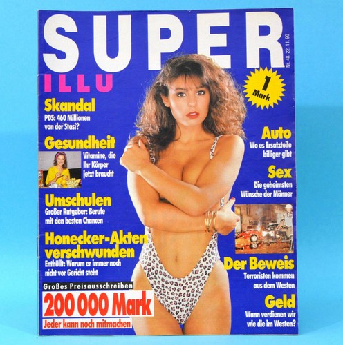 Super Illu 48-1990 | 22.11. Umschulden Honecker-Akten weg Terror aus dem Westen | eBay
