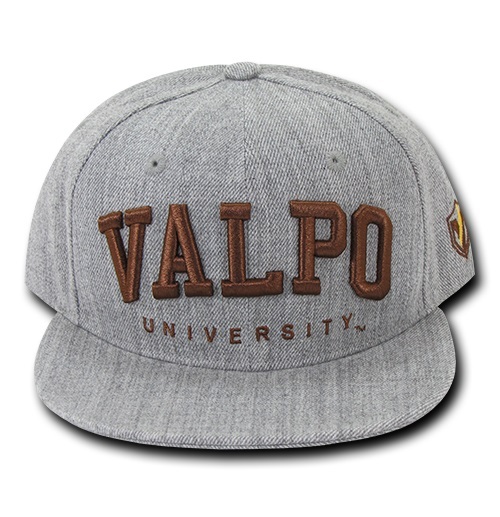 Gray Valpo Valparaiso University Crusaders NCAA Flat Snapback Baseball ...