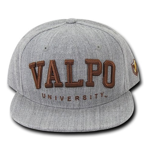 Gray Valpo Valparaiso University Crusaders NCAA Flat Snapback Baseball ...