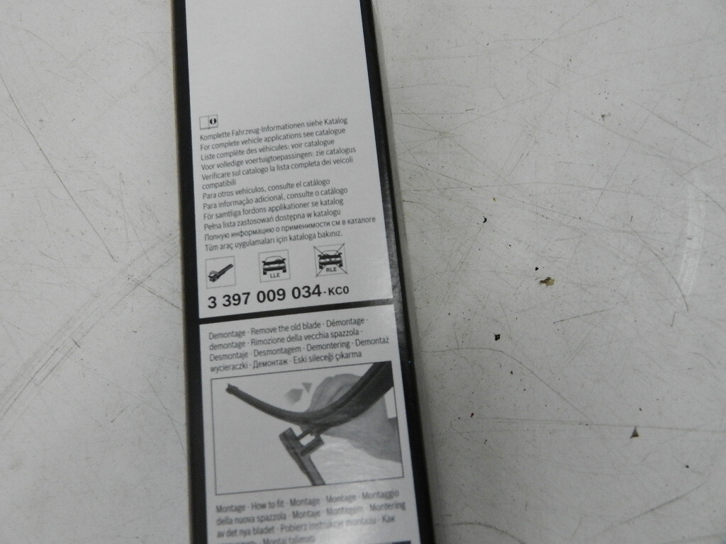 Bosch Twin Scheibenwischer Blätter A034S 3397009034 KCO Porsche Cayenne ...