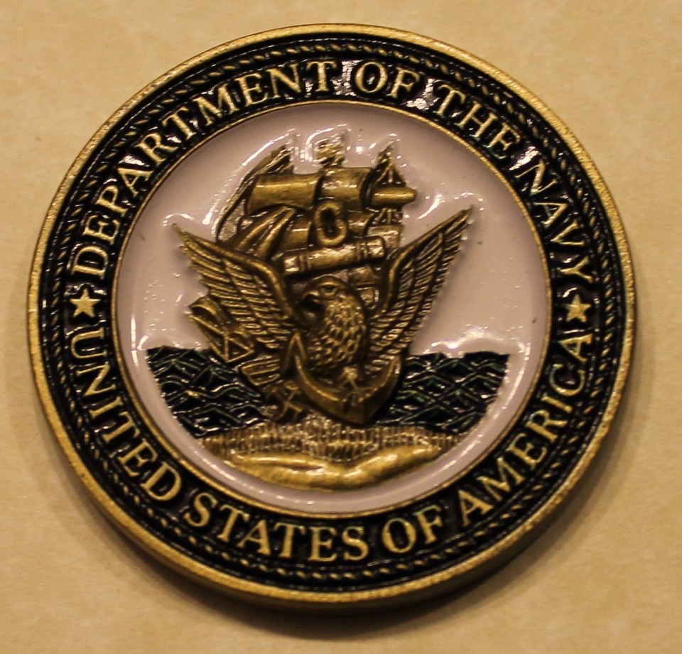 Rear Admiral Christopher W. Cole Navy Challenge Coin | eBay