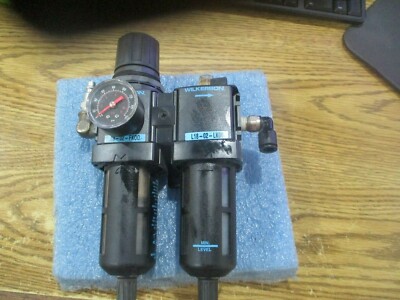 Wilkerson Regulator Asm with: L18-02-LK00 Lubricator and B18-02-FK00 ...