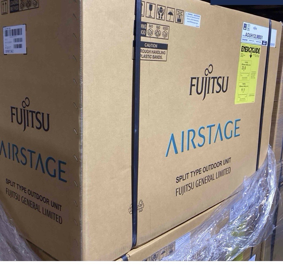 Fujitsu Airstage 12K BTU Wall Mount Outdoor Heat Pump Condenser. Brand ...