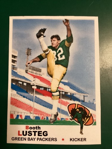 1969 Topps Style Booth Lusteg Variation Card Packers | eBay