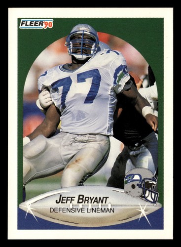Jeff Bryant 1990 Fleer #264 Seattle Seahawks FOOTBALL *223 | eBay