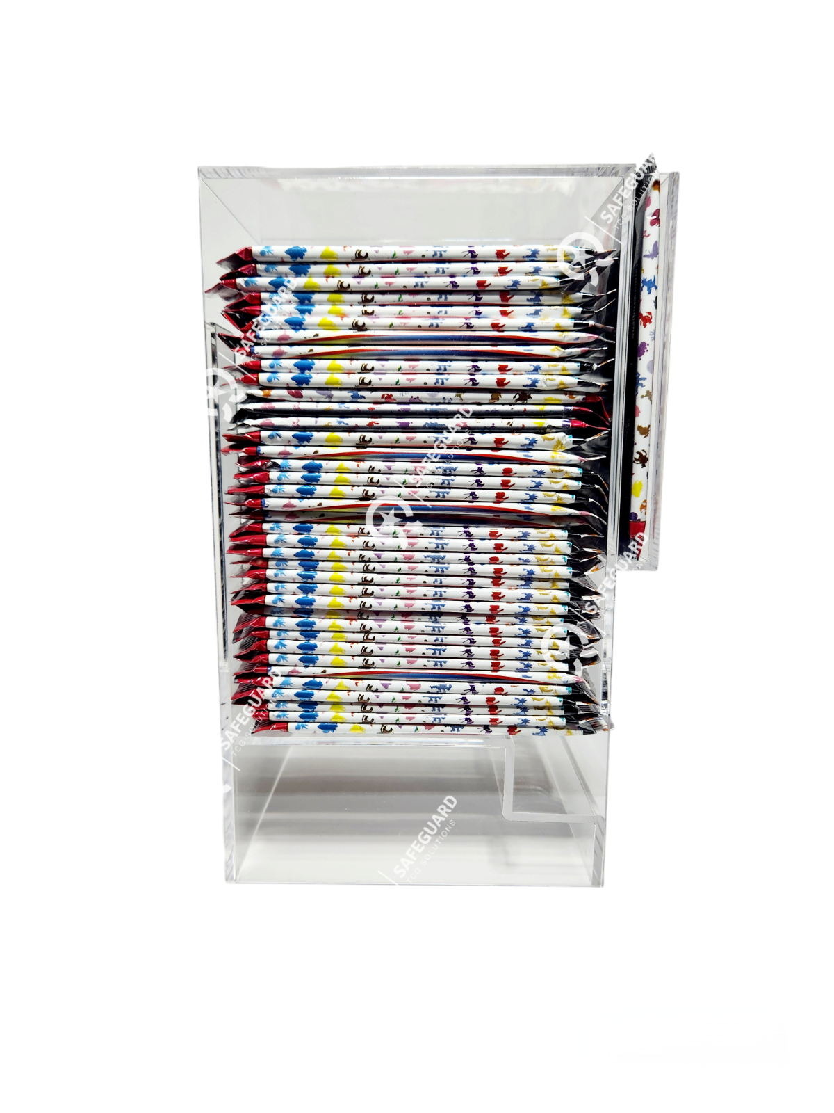 Acrylic 6 Slot Booster Pack Dispenser -Safeguard | eBay
