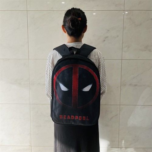 Deadpool Anime Backpack School Bag Travel Rucksacks Cartoon Student ...
