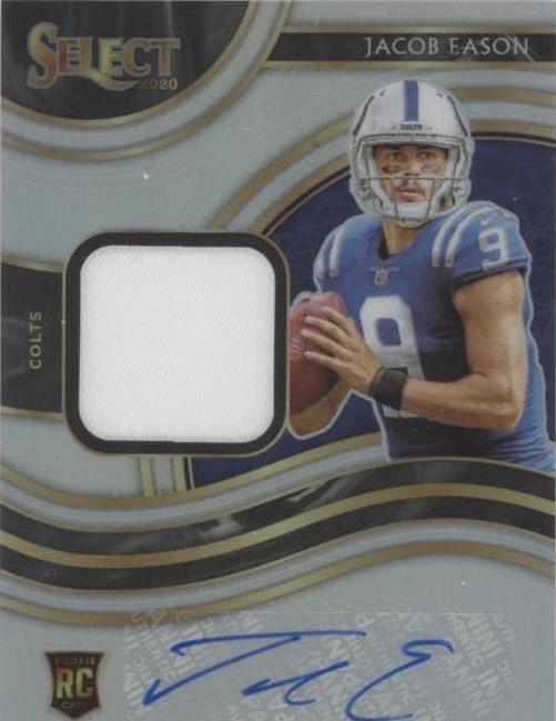 2020 Panini Select - Rookie Signature Memorabilia Jacob Eason #RSM-JEA ...