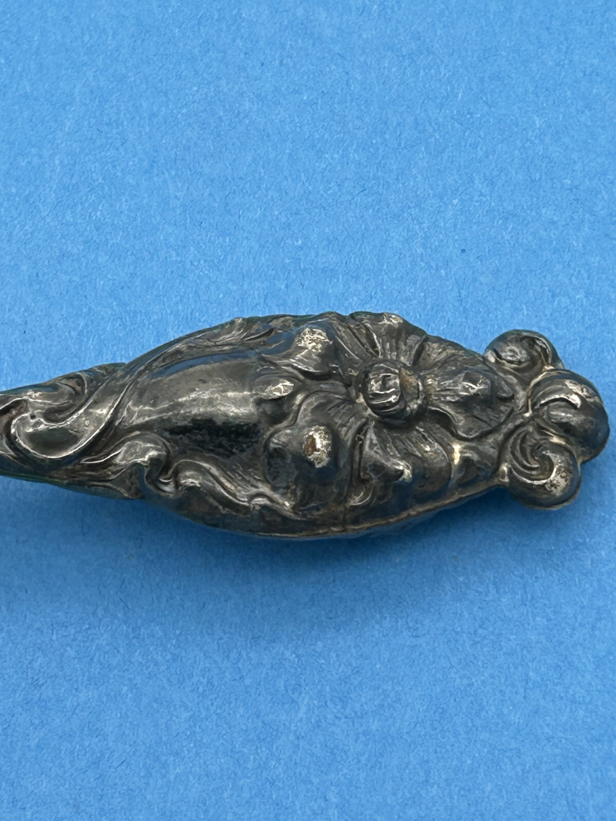 Antique Sterling Handle Darning Egg Sock Darner Mending Sewing Tool ...