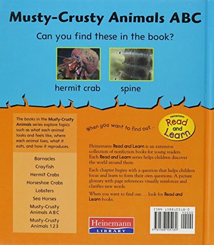 Musty-Crusty Animals ABC (Heinemann Read & Learn) (USED) | eBay