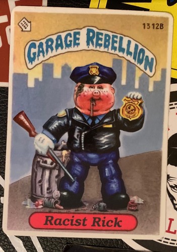RACIST RICK GPK ACAB VINYL STICKER (Classic Size) | eBay