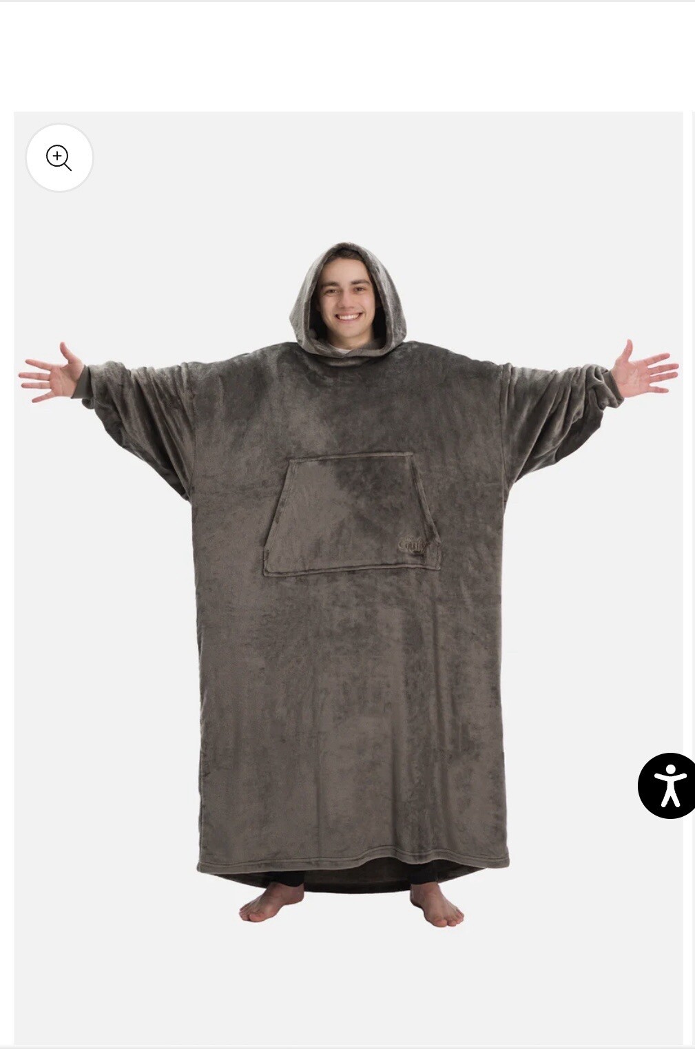 Wearable Blanket Ultra Soft Comfy Warm Plush Full Body Throw with ...