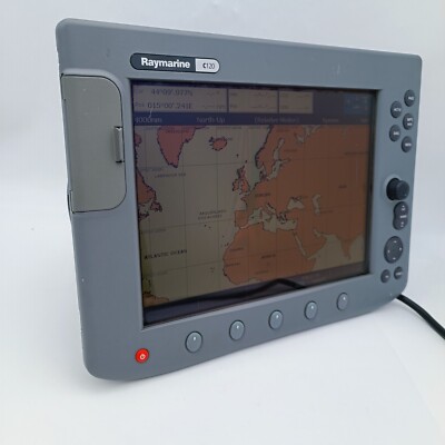 Raymarine C120 GPS Chartplotter E02022 Radar Multi-Function Legacy ...