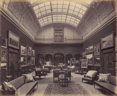 Thurstaston Dawpool Hall Thomas Henry Ismay Wirral UK Vintage albumine ...