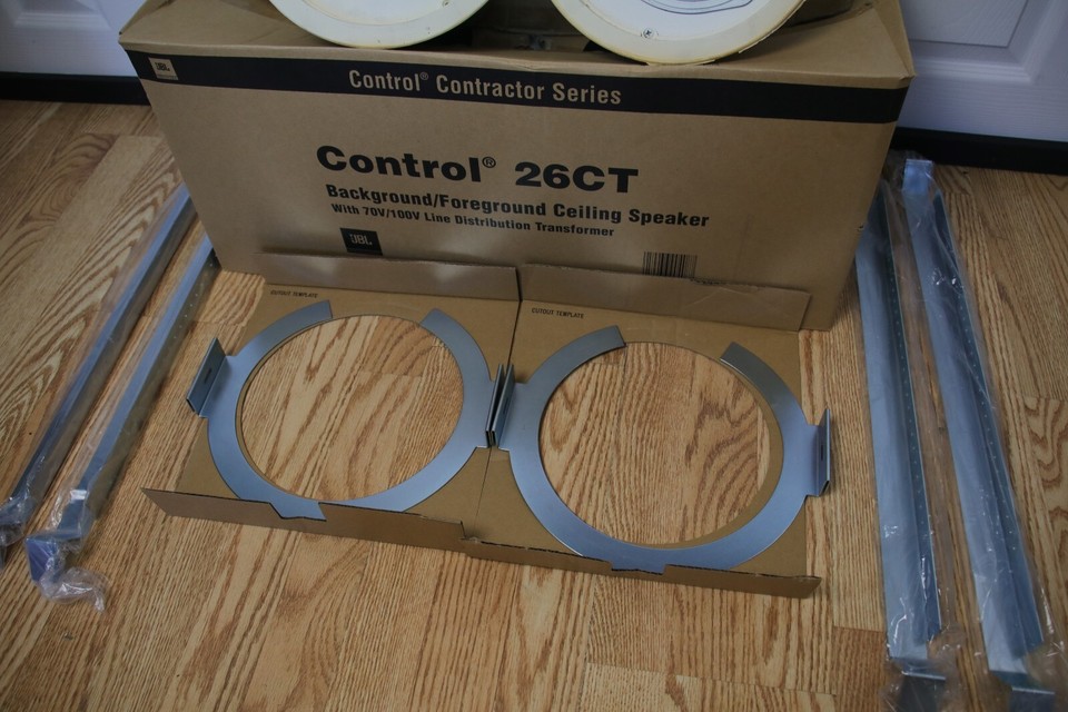 JBL Control 26CT Ceiling Speakers Pair w mounting brackets - NO GRILL ...