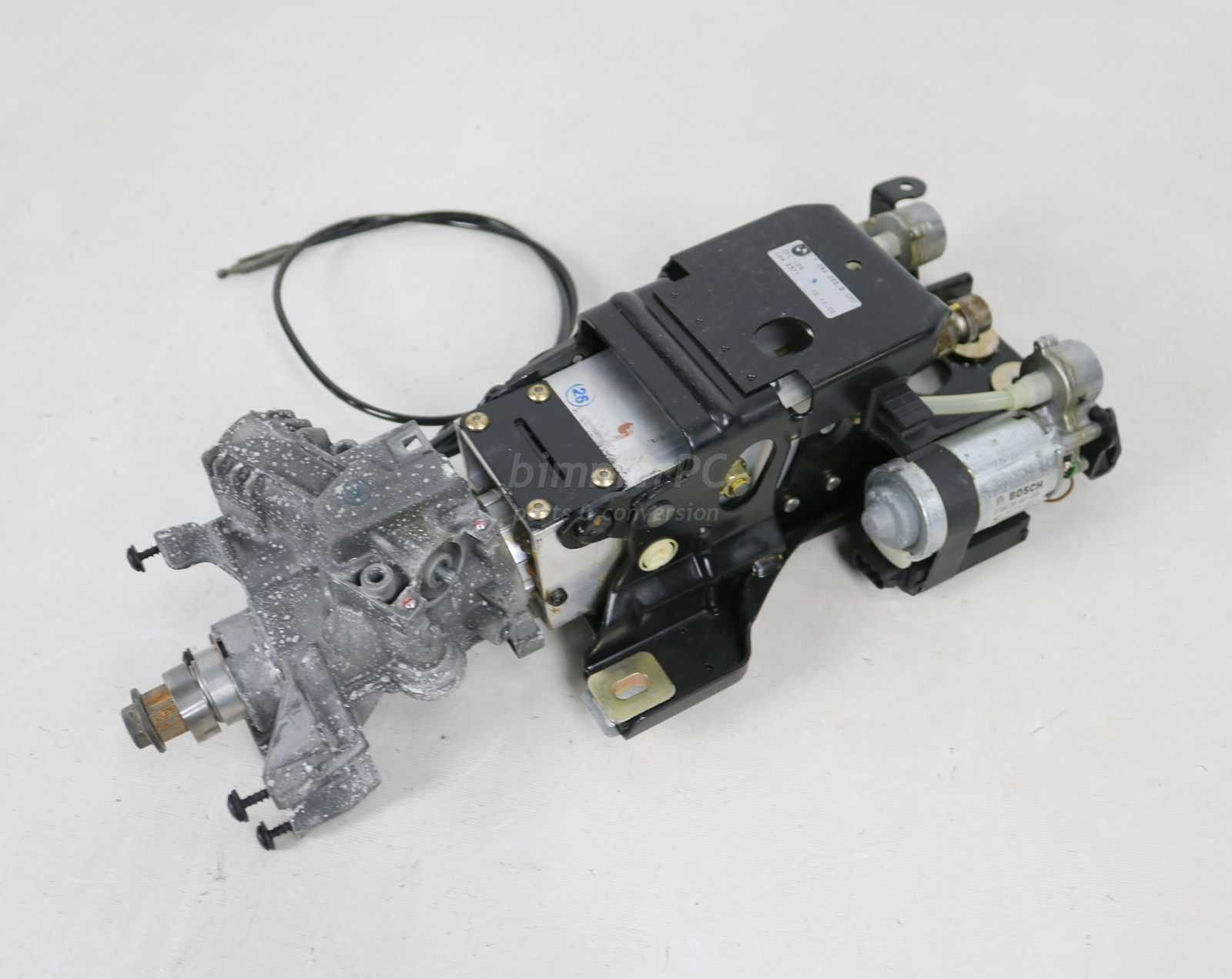 BMW E39 5-Series E38 E53 Power Memory Adjustable Steering Column 1999 ...