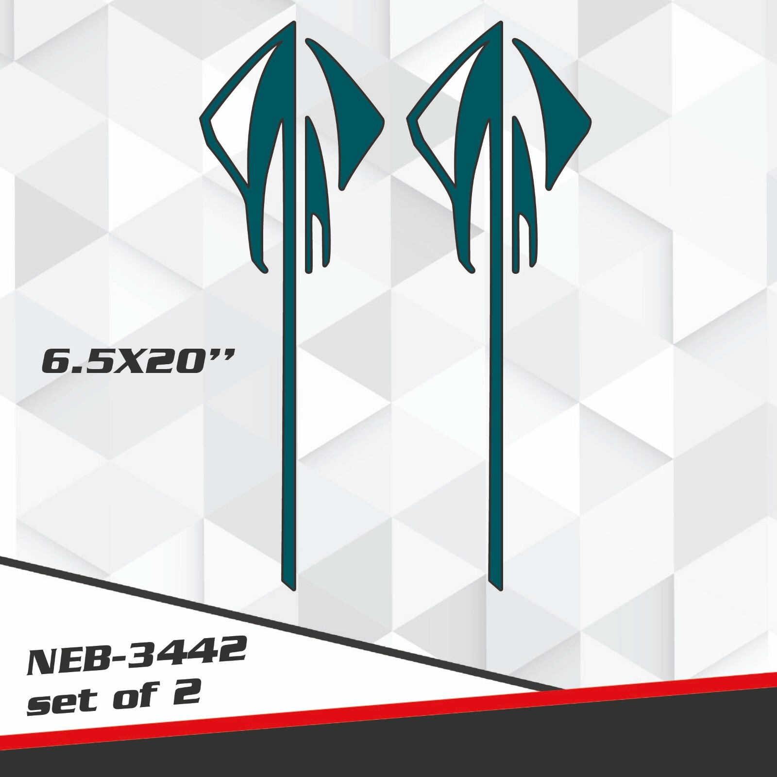 Custom Racing Decals stickers for Corvette C5 C6 C7 C8 Stingray NEB ...