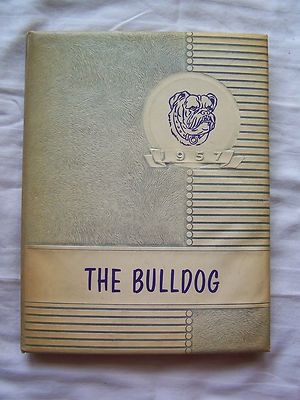 1957 MILAN HIGH SCHOOL YEARBOOK MILAN, TENNESSEE THE BULLDOG | eBay