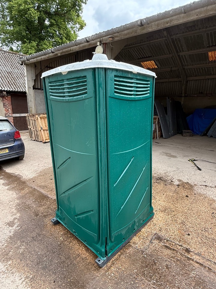 Portable Mobile Toilet units/shells without toilets green and grey ...
